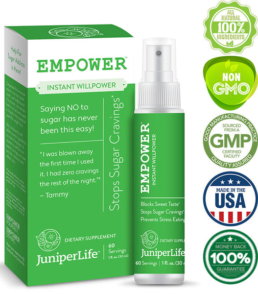 EMPOWER - Stops Sugar Cravings w/ Gymnema Sylvestre, HTP-5, Biotin (B7 ...