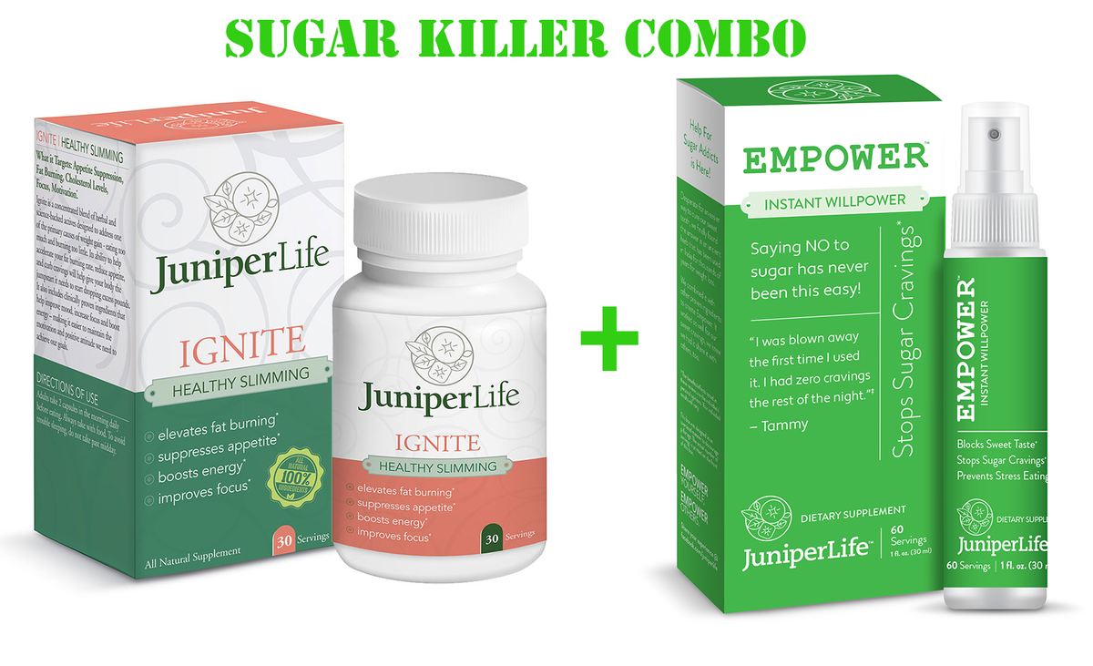 Sugar Killer Combo w/ Low Carb Diet Support: Empower & IGNITE